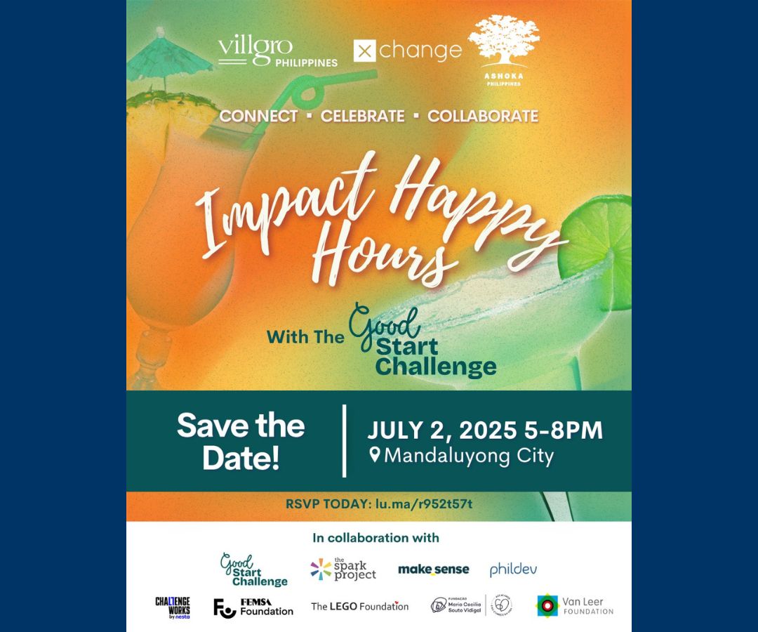 [Ashoka PH] Impact Happy Hours is back, featuring the Good Start Challenge